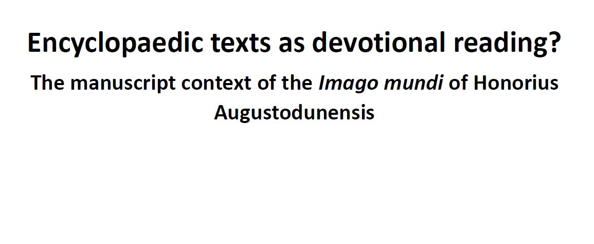 Defining ‘Europe’ in Medieval European Geographical Discourse ...